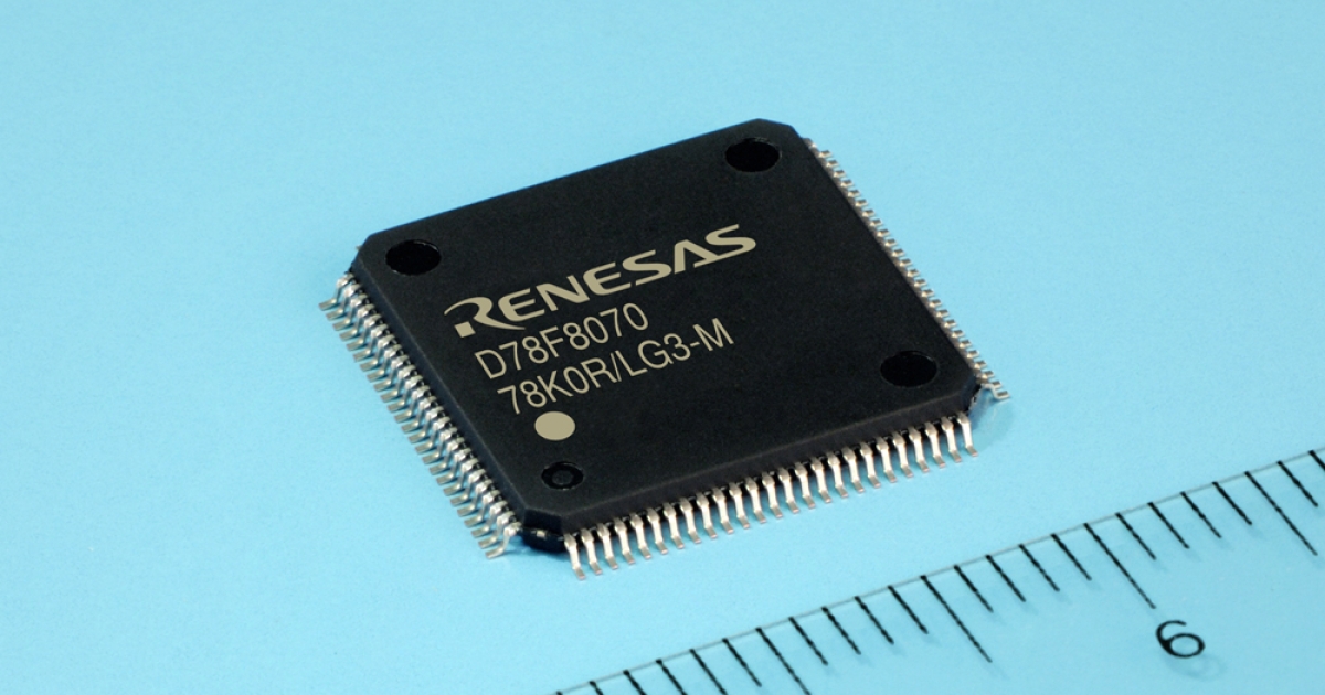 Renesas Electronics Announces Dedicated Single-Chip Microcontroller for ... Renesas Electronics Announces Dedicated Single-Chip Microcontroller for ...