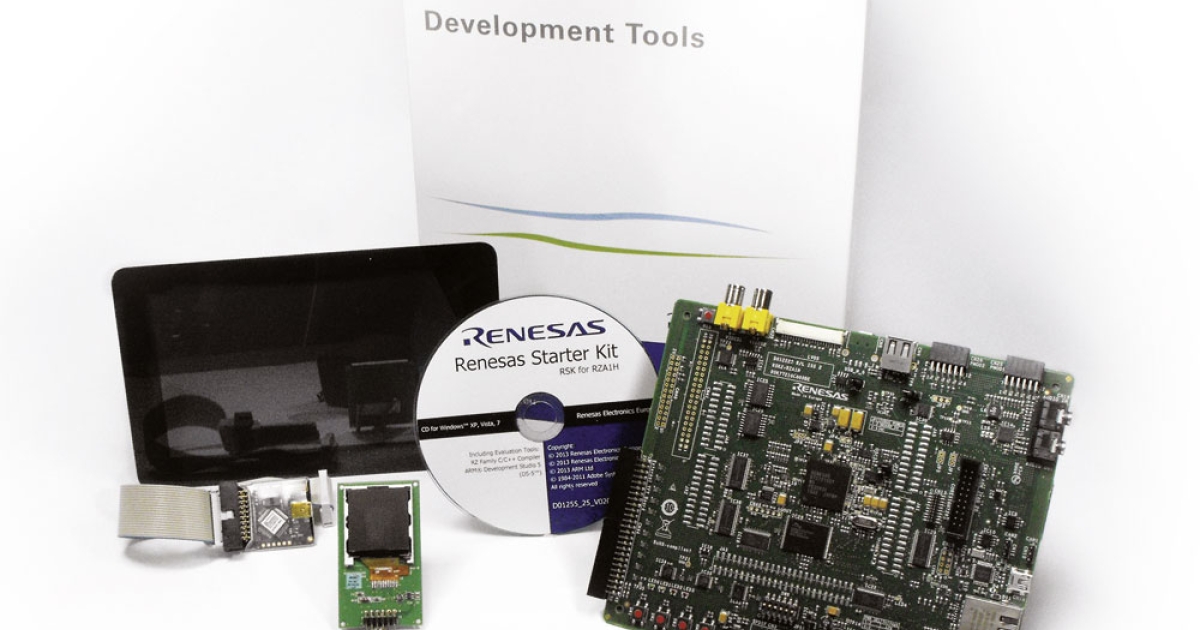 Renesas Electronics Europe Releases Starter Kit Development Tools for RZ/A Family for High ...