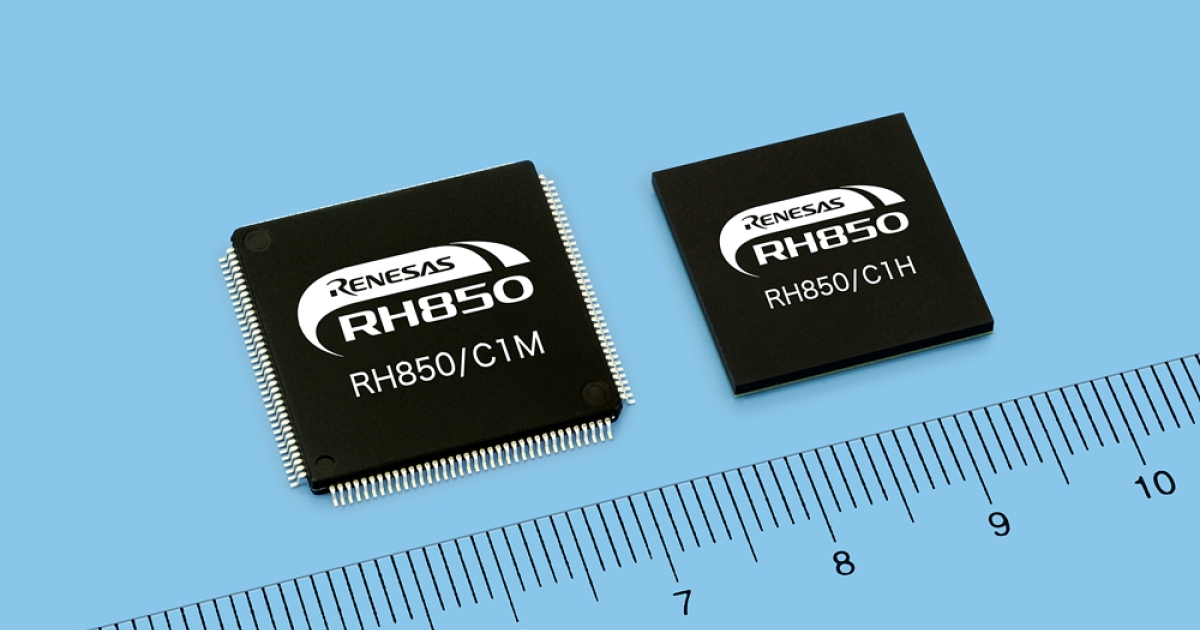 Renesas Electronics Announces New 40 nm RH850/C1x Series of ...