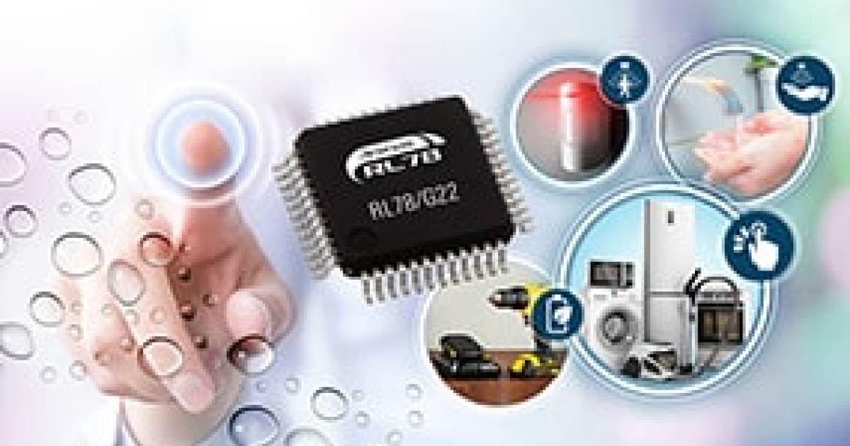 新一代RL78/G22 MCU可实现经济实惠且功能强大的传感器解决方案 | Renesas 瑞萨电子