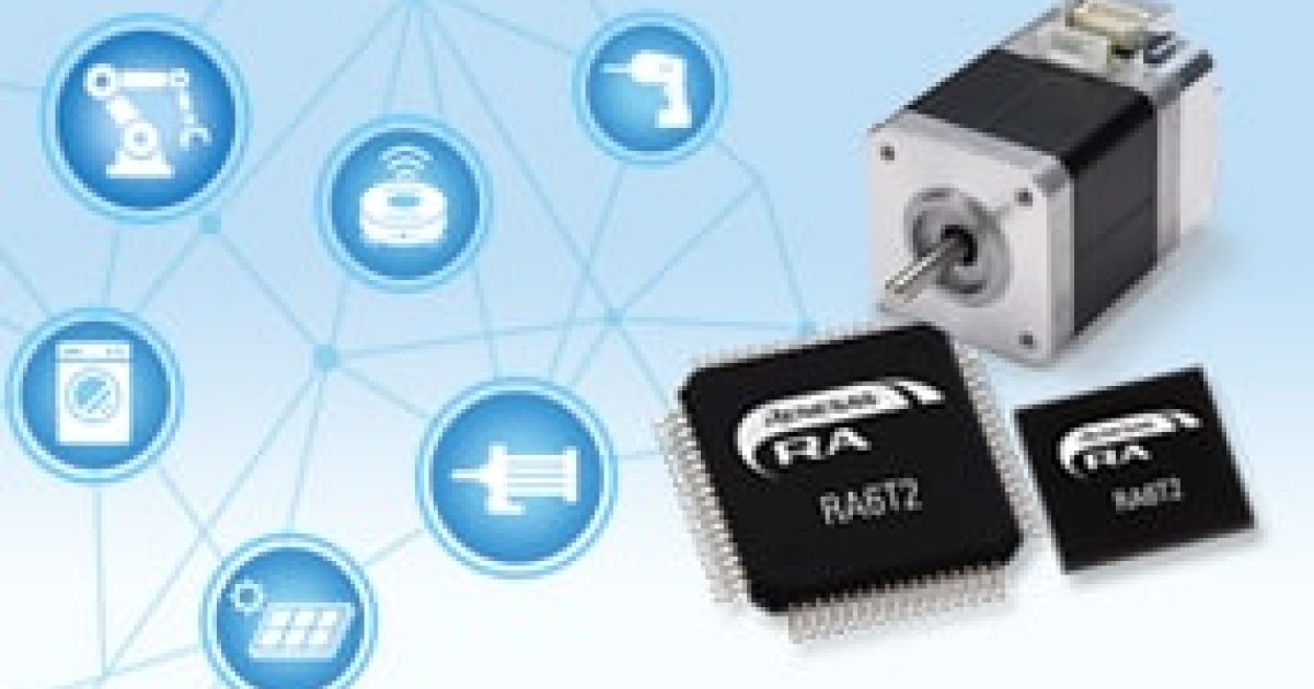 New RA6T2 Hybrid 16-bit ADC Improves Efficiency and Accuracy of Motor Control Systems | Renesas 瑞萨电子
