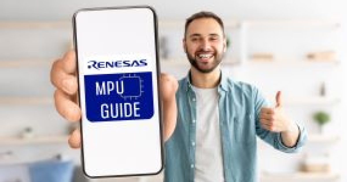You can easily find out Renesas MPU anytime, anywhere with mobile app ...