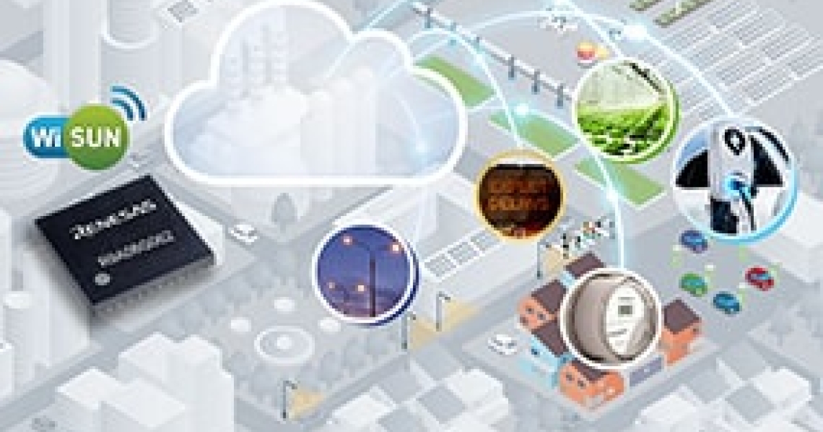 适用于无线IoT网络的Sub-GHz频段 Wi-SUN FAN 1.1 解决方案 | Renesas 瑞萨电子 适用于无线IoT网络的Sub-GHz频段 Wi-SUN FAN 1.1 解决方案 | Renesas 瑞萨电子