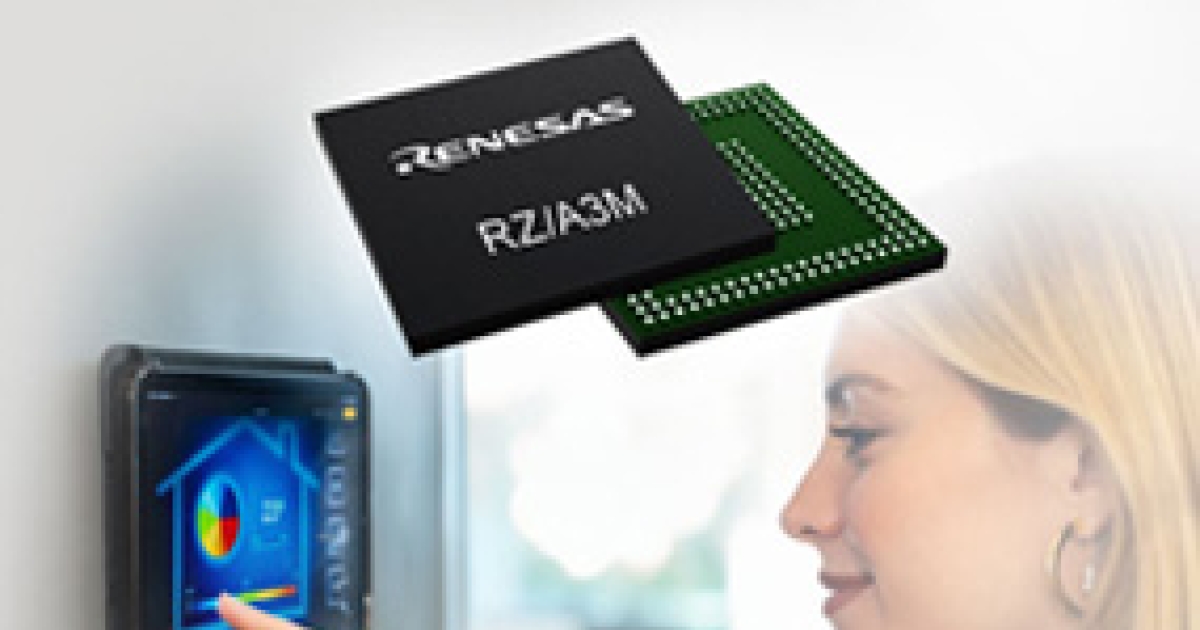 内置大容量内存 MPU、提升人机界面 (HMI) 用户体验 | Renesas 瑞萨电子