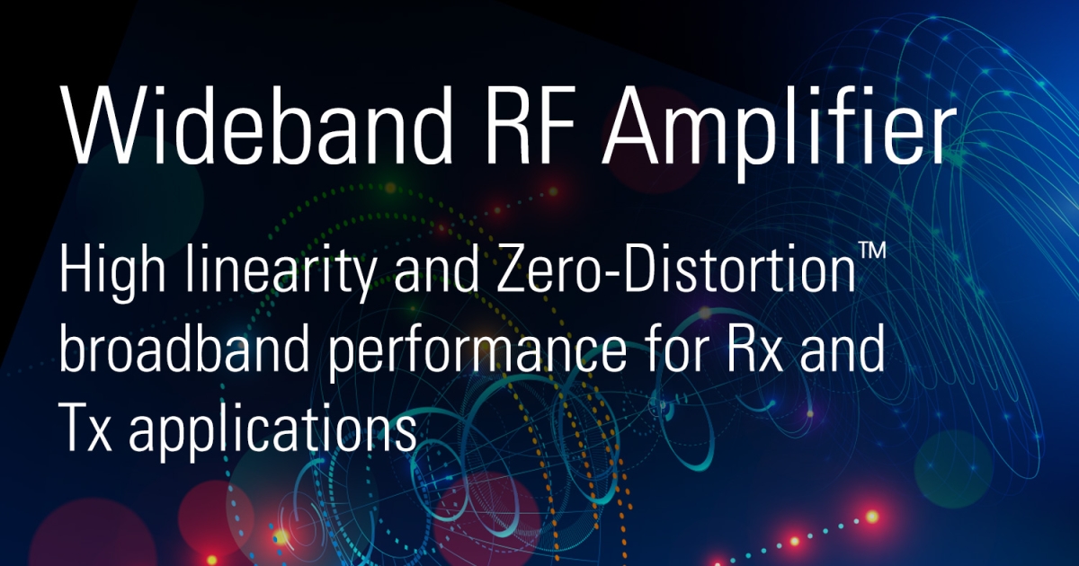 IDT Introduces New RF Amplifier with Superior Wide-Band and High ...