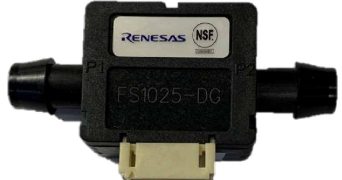 FS1025-DG - Gas Flow Sensor Module, 0 to 150 SLPM | Renesas 瑞萨电子
