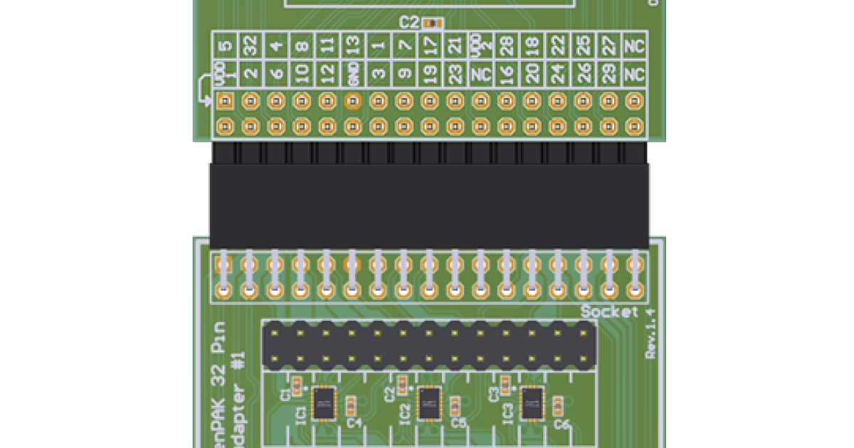 SLG46881V-SK2 - GreenPAK SLG46881 Development Kit with Socket Adapter ...