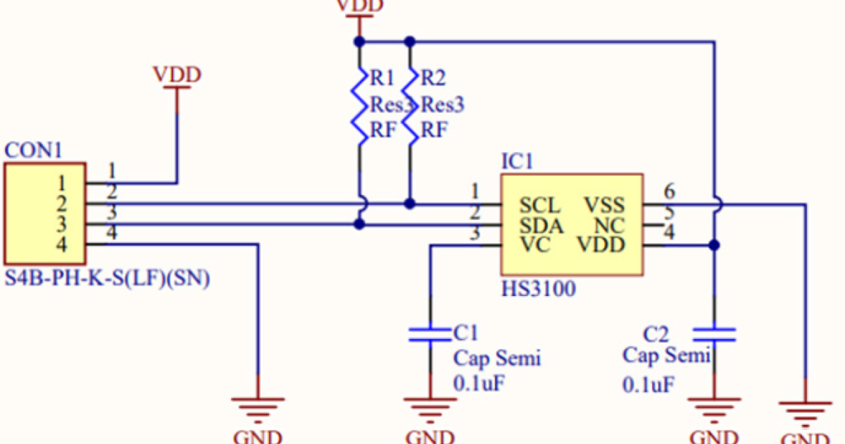 HS3001-MC1 - Relative Humidity and Temperature Sensor Module, ±1.5% RH ...