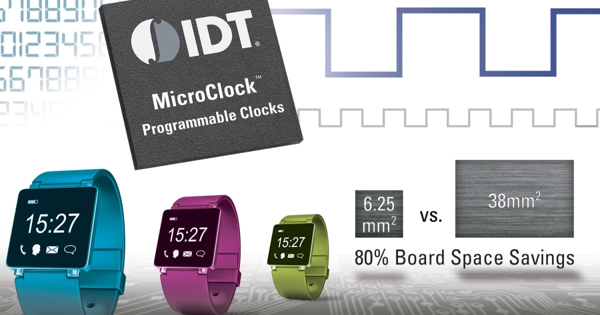 IDT Addresses Challenges in Wearable and Small Form Factor Designs with ...
