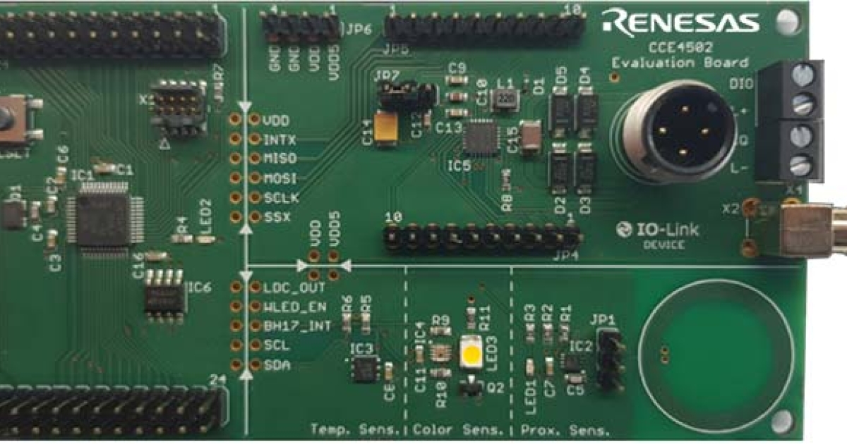 CCE4502-EVAL-V2 - IO-Link Device PHY with Integrated Frame Handler ... CCE4502-EVAL-V2 - IO-Link Device PHY with Integrated Frame Handler ...