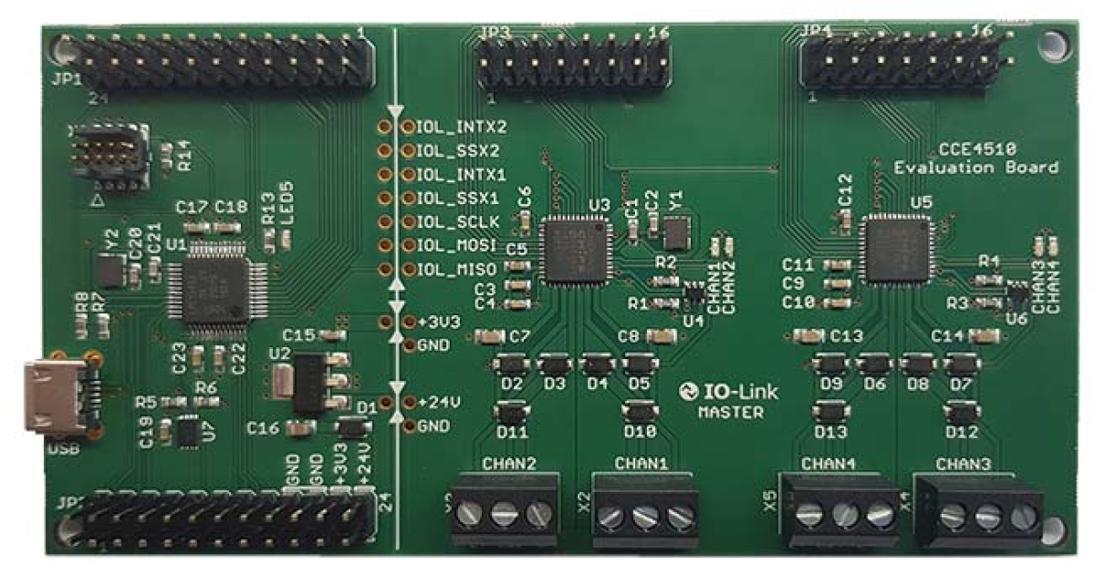 CCE4510-EVAL-V2 - IO-Link Master PHY with Integrated Frame Handler ... CCE4510-EVAL-V2 - IO-Link Master PHY with Integrated Frame Handler ...