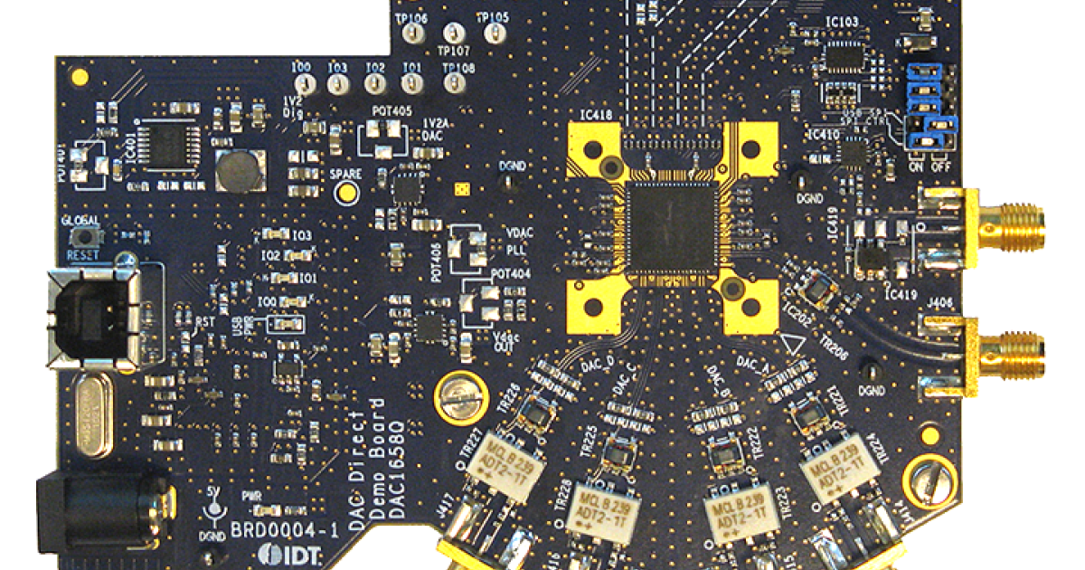 DAC1653Q-DB - High-Performance 16-bit Quad DAC (Low Common Mode ...