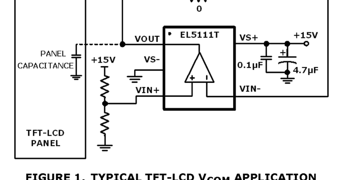 EL5111T - 60MHz Rail-to-Rail Input-Output Operational Amplifier | Renesas 瑞萨电子
