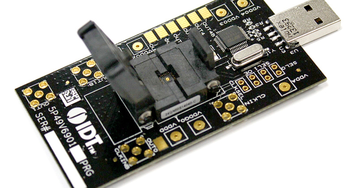 EVKVC6-69xxPROG - Programmer Board for VersaClock 6 - 5P49V69xx ...