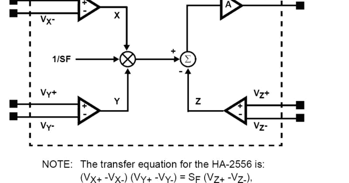 HA-2556 - 57MHz, Wideband, Four Quadrant, Voltage Output Analog ... HA-2556 - 57MHz, Wideband, Four Quadrant, Voltage Output Analog ...
