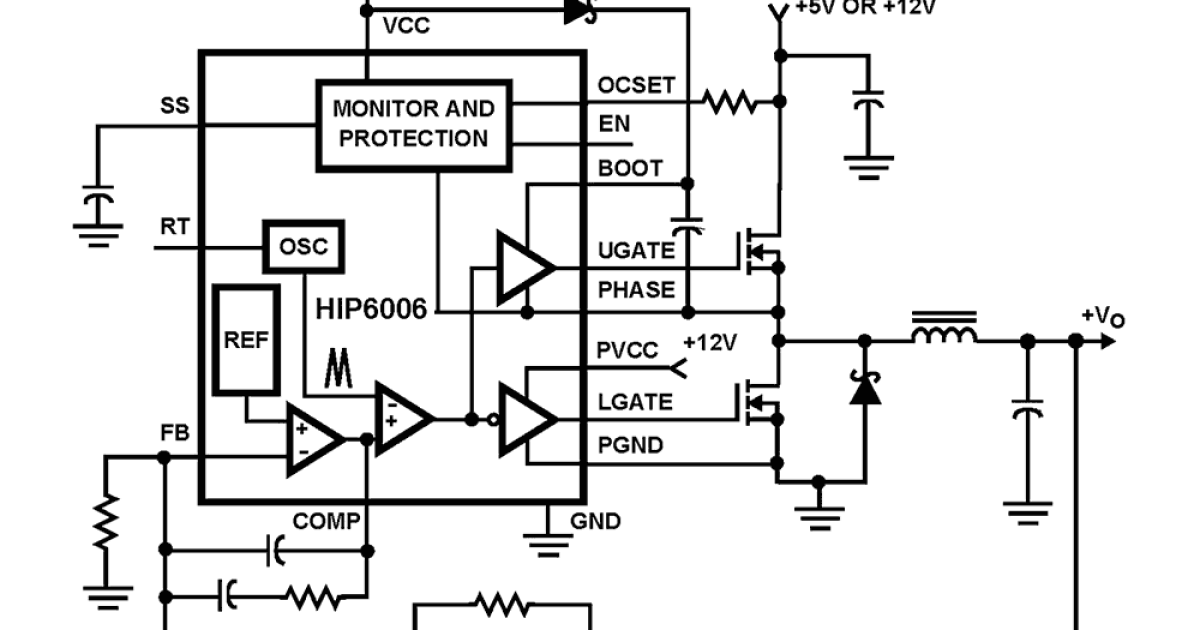 HIP6006 - Buck and Synchronous-Rectifier Pulse-Width Modulator (PWM) Controller | Renesas 瑞萨电子
