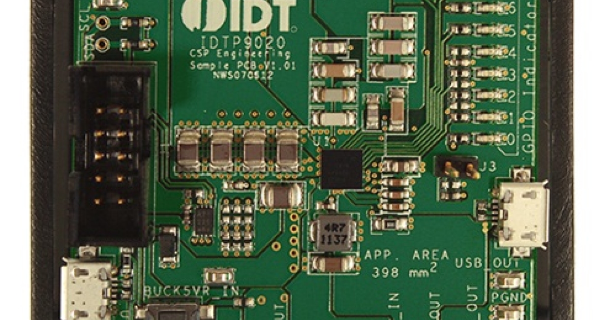 P9020-EVAL - Evaluation Board for QFN Wireless Power Receiver P9020 ...