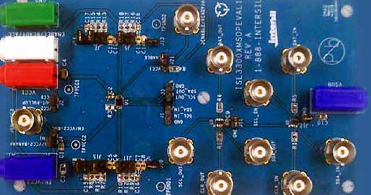 ISL33002MSOPEVAL1Z - I2C Bus Buffer with Rise Time Accelerators and Hot ...