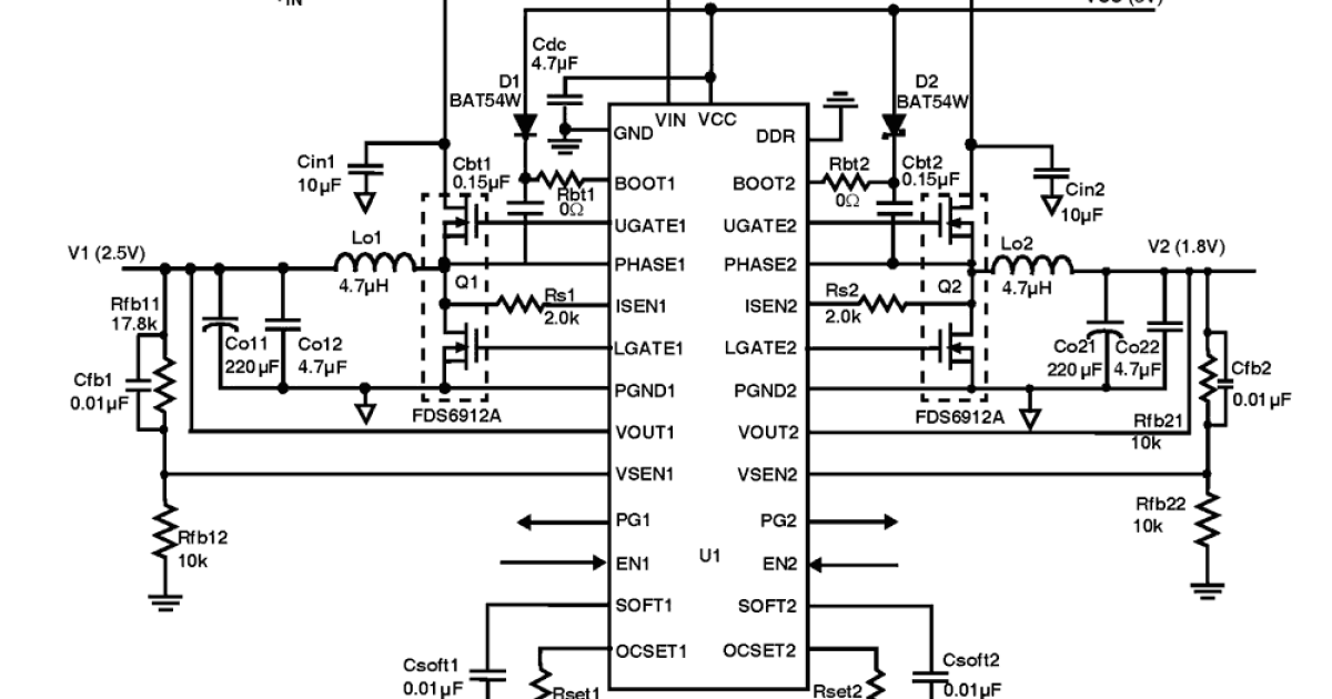 ISL6227 - Dual Mobile-Friendly PWM Controller with DDR Option | Renesas 瑞萨电子