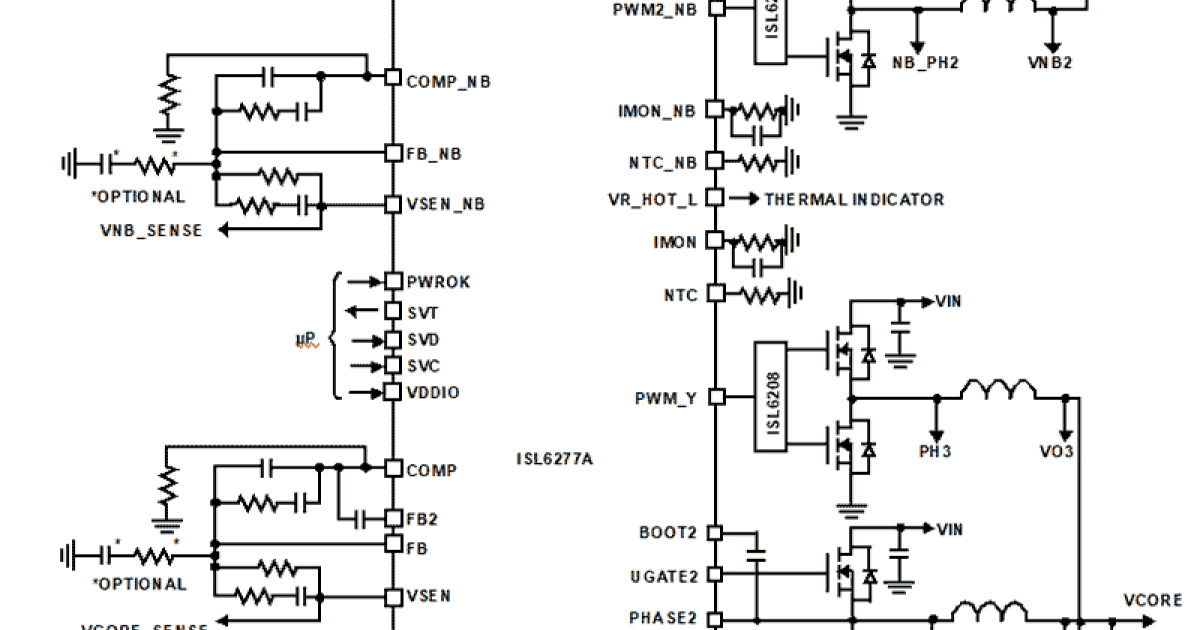 ISL6277A - Multiphase PWM Regulator for AMD Fusion Mobile CPUs Using ...