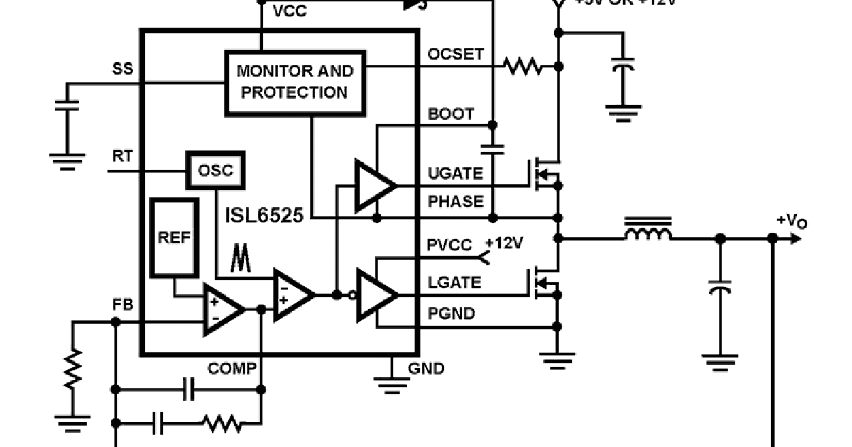 ISL6525 - Buck and Synchronous-Rectifier Pulse-Width Modulator (PWM) Controller | Renesas 瑞萨电子