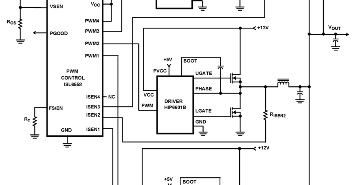 ISL6558 - Multi-Purpose Precision Multiphase PWM Controller With Optional Active Voltage ...