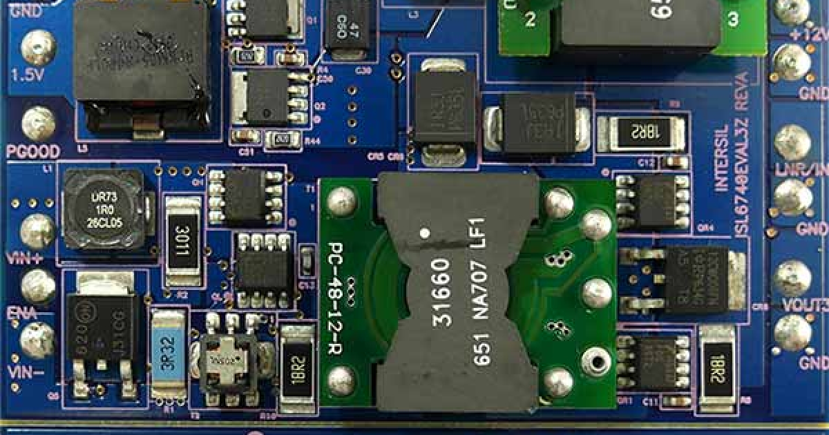 ISL6740EVAL3Z - Flexible Double Ended Voltage Mode PWM Controllers Evaluation Board | Renesas 瑞萨电子