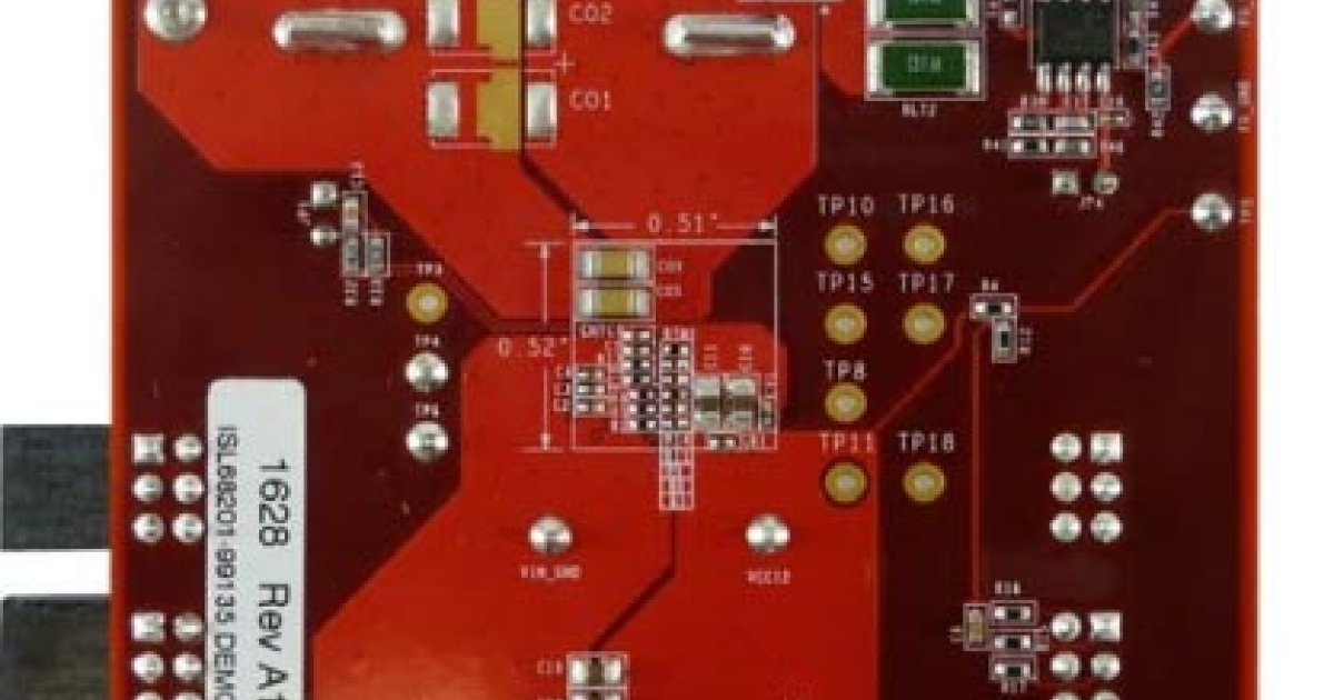ISL68201-99135DEMO1Z - Single-Phase R4™ Digital Hybrid PWM Controller ...