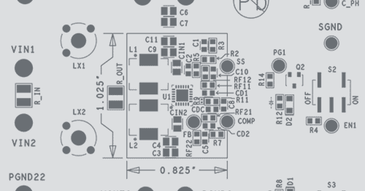 ISL8036ACRSHEVAL1Z - Current Sharing 3A 2.5MHz High-Efficiency ...
