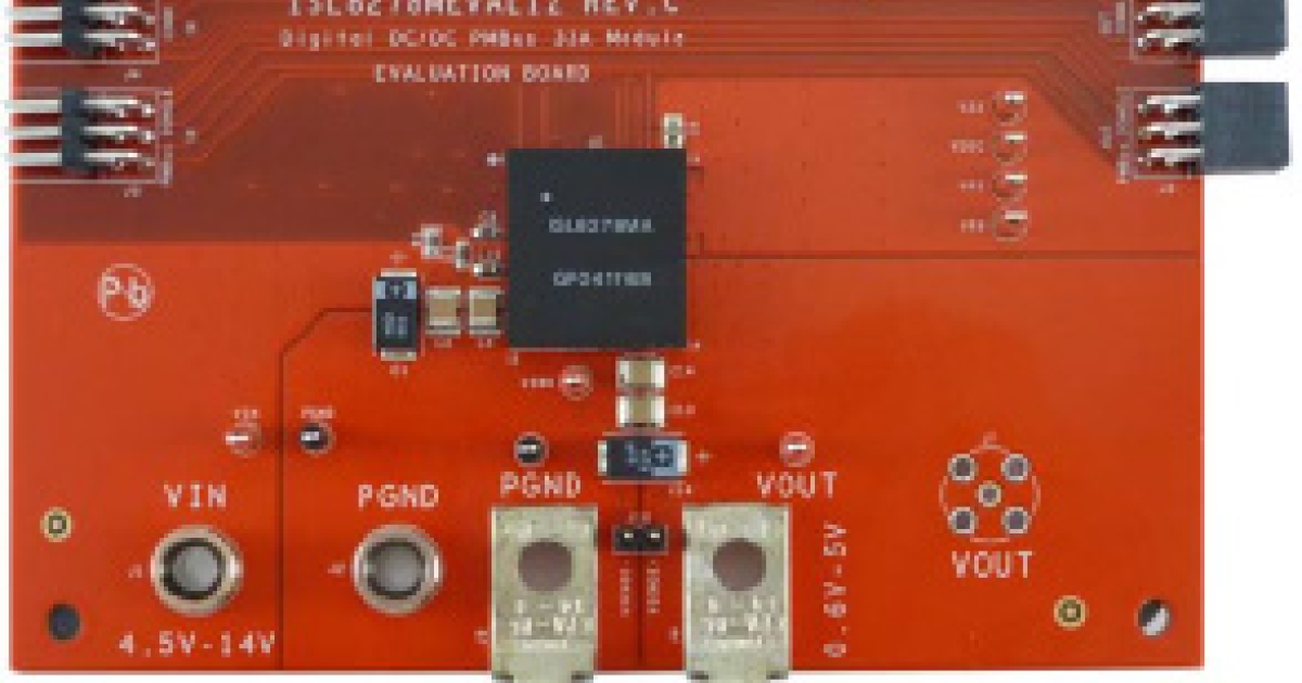 ISL8278MEVAL1Z - Digital DC/DC PMBus Module Evaluation Board | Renesas 瑞萨电子