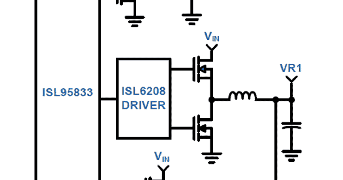 ISL95833 - Dual 2+1 PWM Controller for IMVP-7/VR12 CPUs | Renesas 瑞萨电子