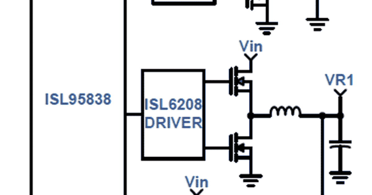 ISL95838 - Dual 3+2 PWM Controller for IMVP-7/VR12™ CPUs | Renesas 瑞萨电子