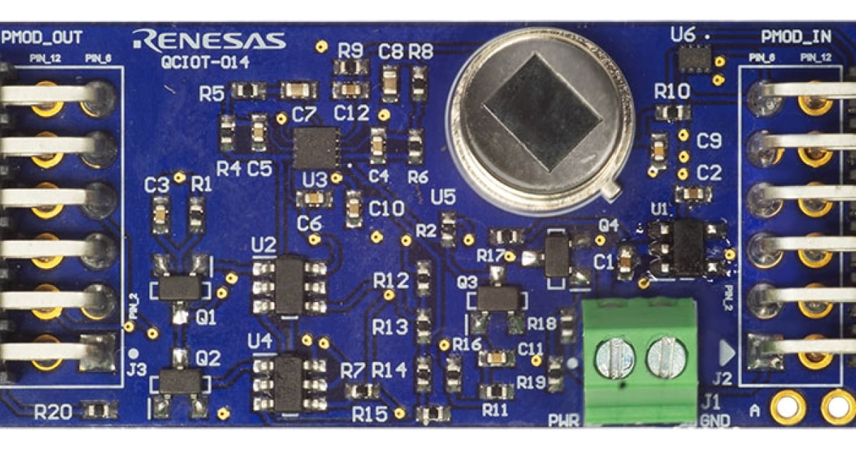 QCIOT-MOTIONPOCZ - Motion Sensor QuickConnect IoT Module | Renesas 瑞萨电子