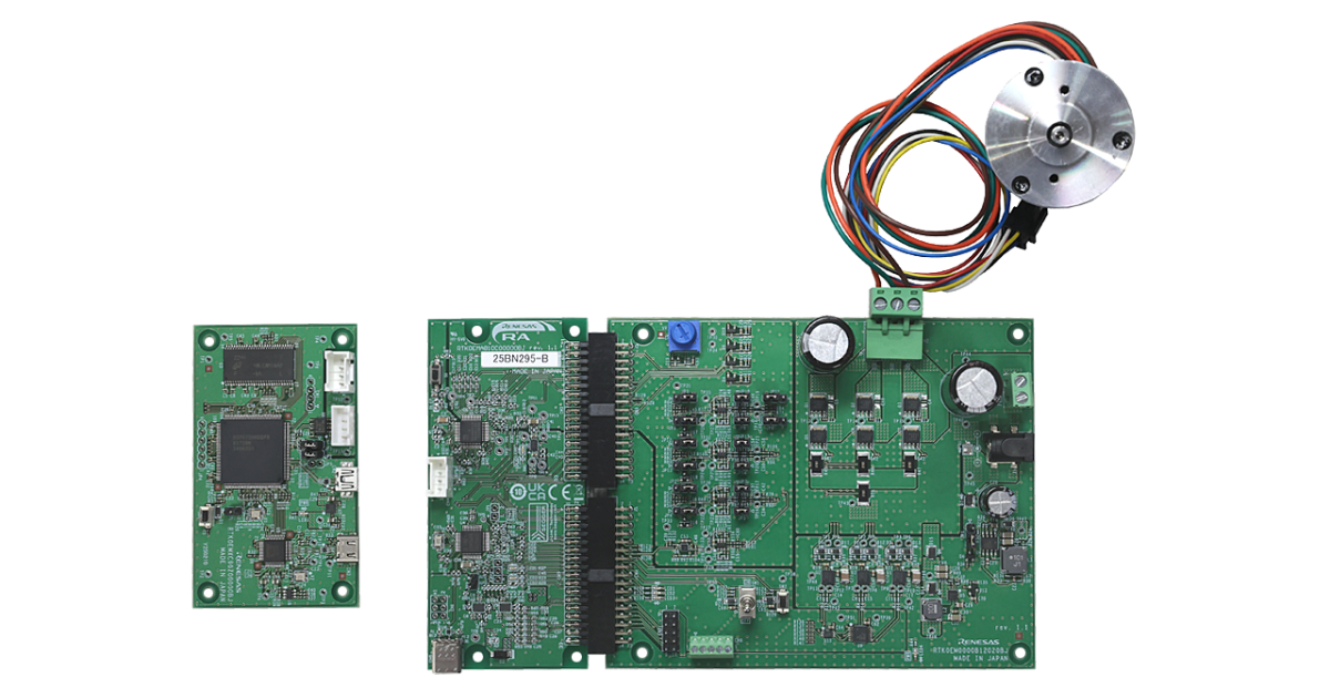 MCK-RA2T1 - Renesas Flexible Motor Control Kit for RA2T1 MCU Group ...