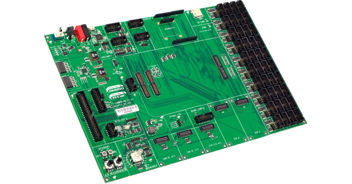 Y-COMMON-MB-T1-V1 - RH850 MCUs Mainboard Evaluation System | Renesas 瑞萨电子