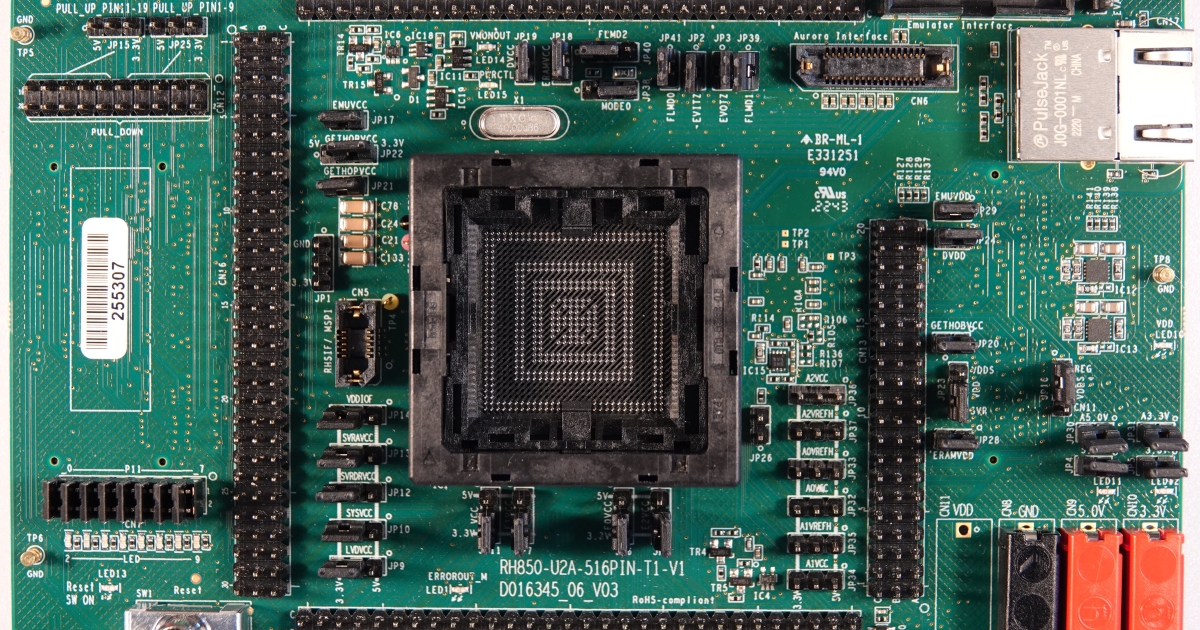 Y-RH850-U2A-516PIN-PB-T1-V1 - RH850/U2A 516pin Piggyback Board of RH850 Evaluation Platform ...