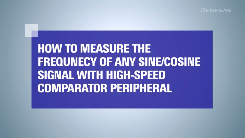 How to Measure the Frequency of Sine or Cosine Signal with High-Speed ...